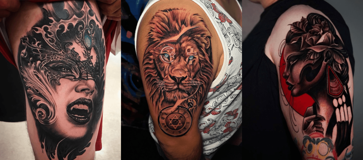 Sinners Tattoo Studio Does Realism Tattoos in Rowlett, TX 75088